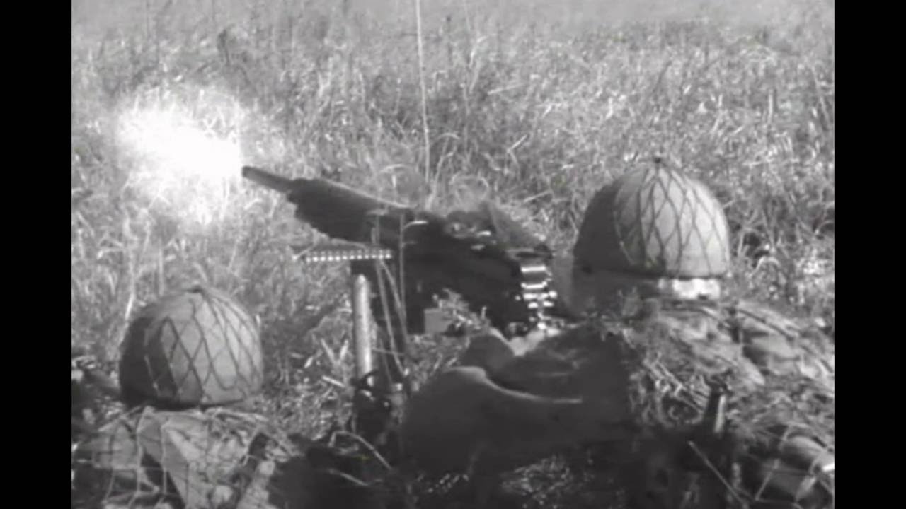 Japan WW2 Type 1 Heavy Machine Gun - WW2 Ametralladora pesada Tipo 1 ...