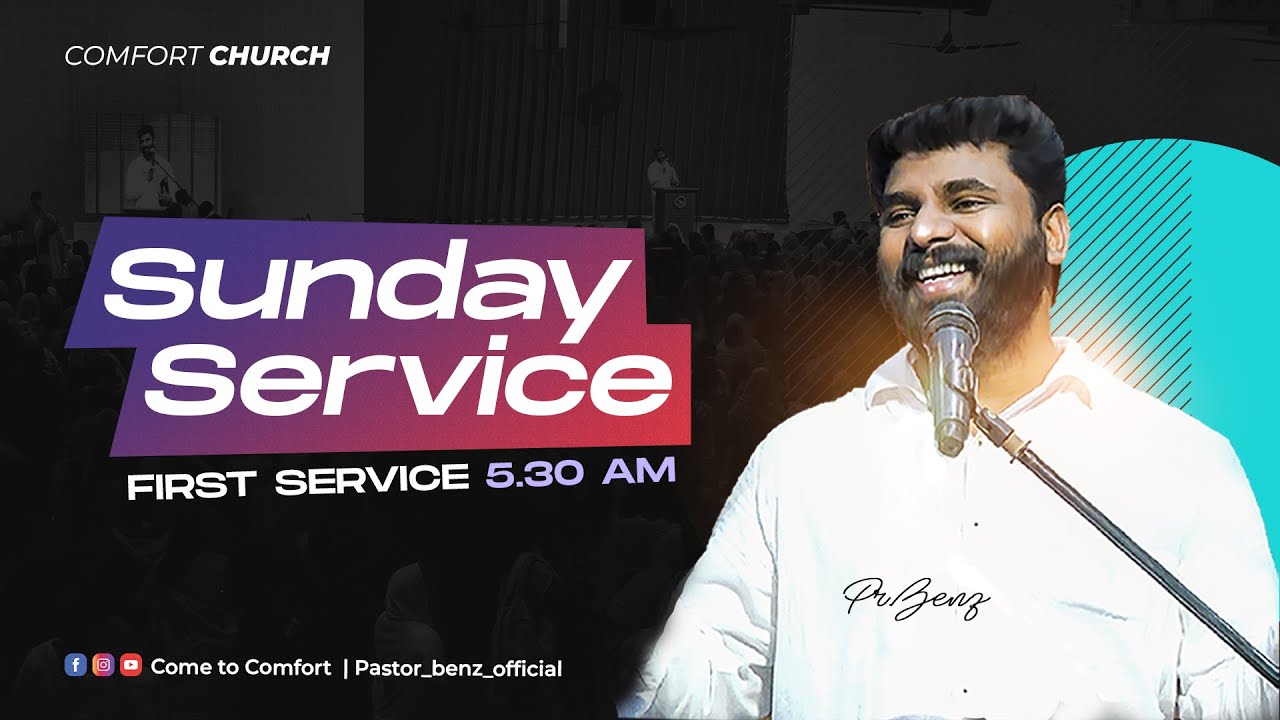 LIVE | SUNDAY 1st SERVICE | 02 FEBRUARY 2025 | PASTOR BENZ | COMFORT ...