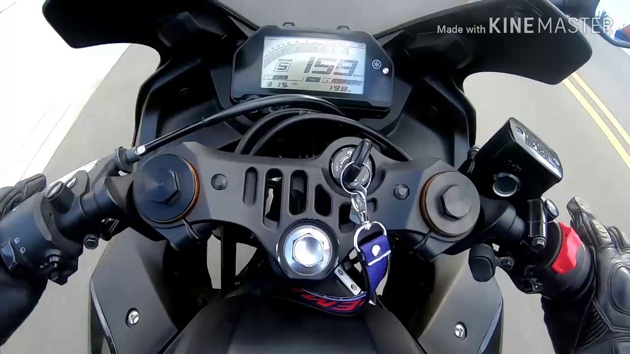 Yamaha r3 top speed 191kph phillipines - YouTube