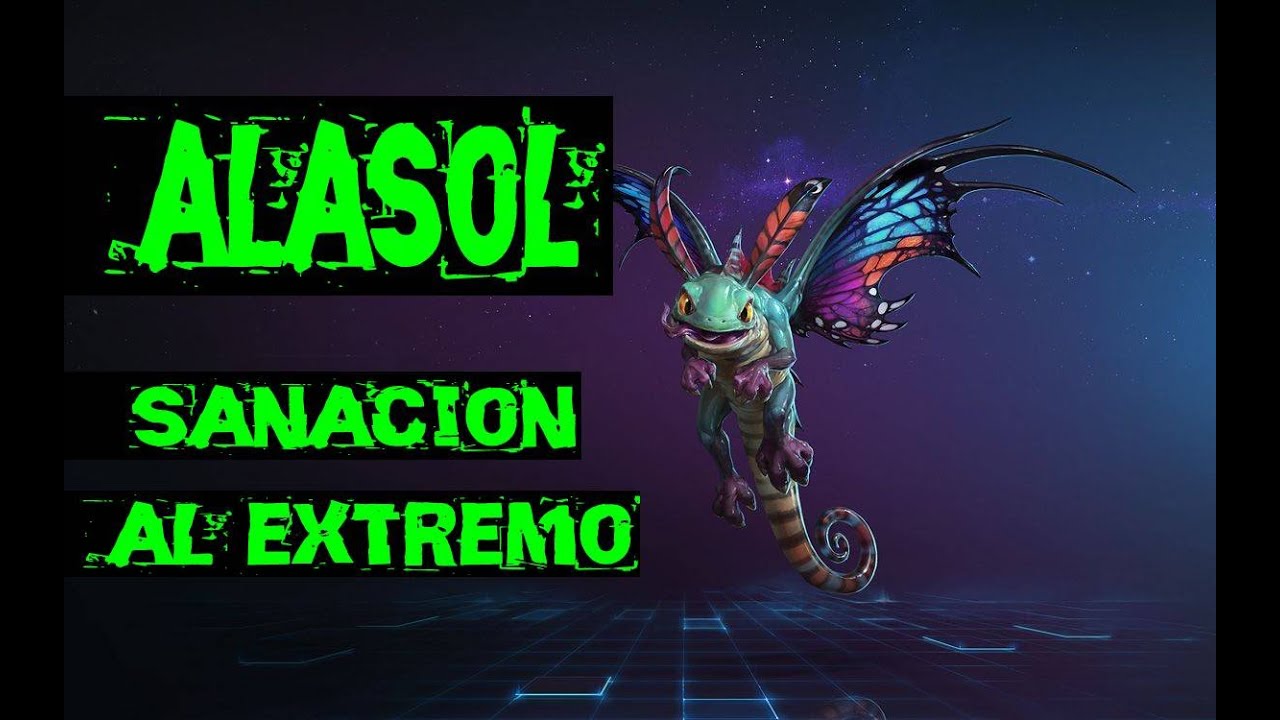Heroes of the Storm Alasol increíble sanador - YouTube
