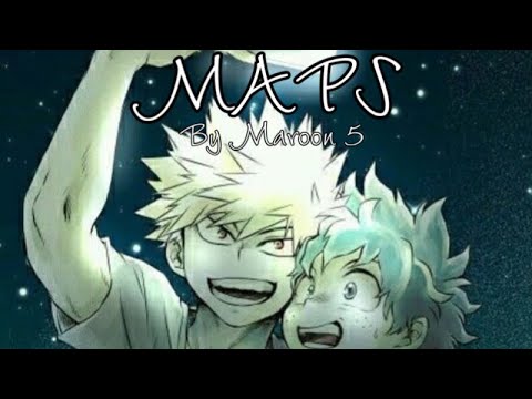 Deku/Bakugo amv // mha // MAPS by Maroon 5 - YouTube