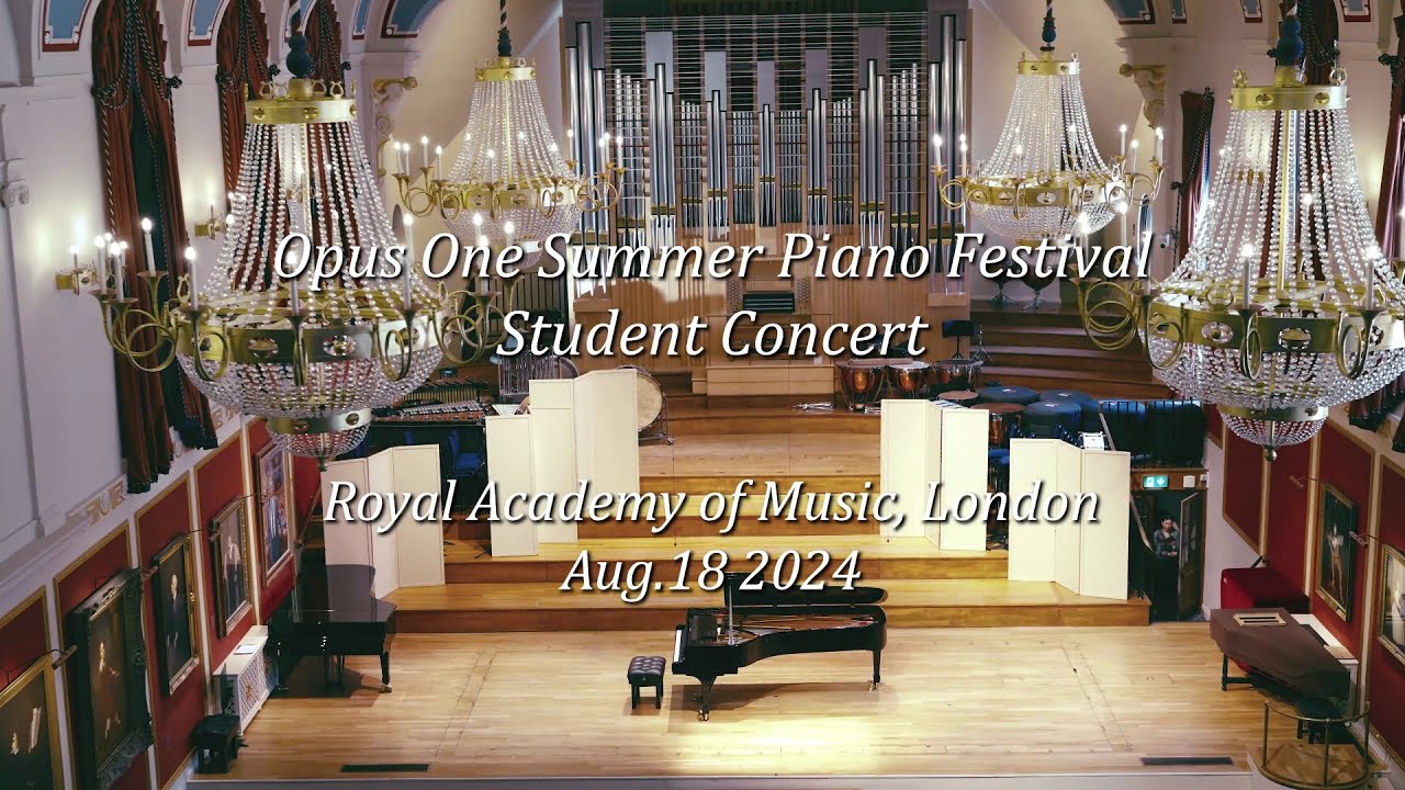 2024 Opus One Summer Festival Student Concert - YouTube
