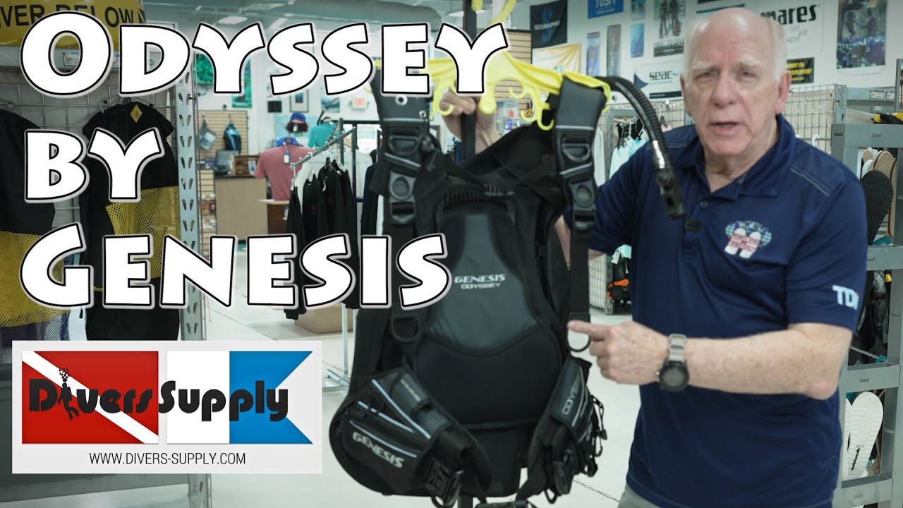 2023 Genesis Odyssey Affordable Back Inflate BCD - YouTube