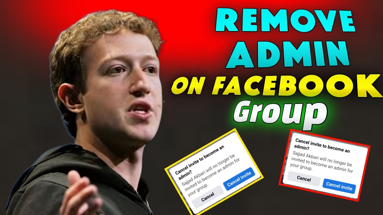 How to remove admin From Facebook group 2024 || Remove Facebook group ...