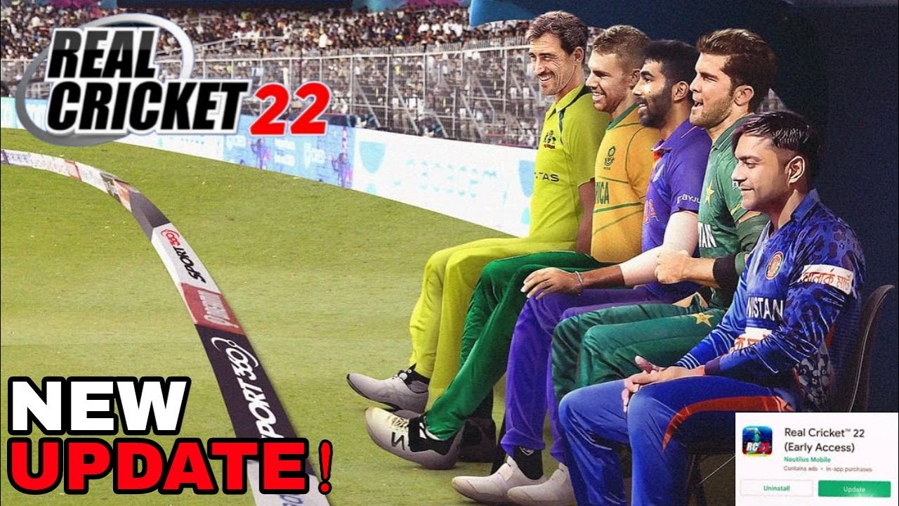 Real Cricket 22 | Real Cricket 22 New Update | Rc 22 | Rc 22 New Update ...