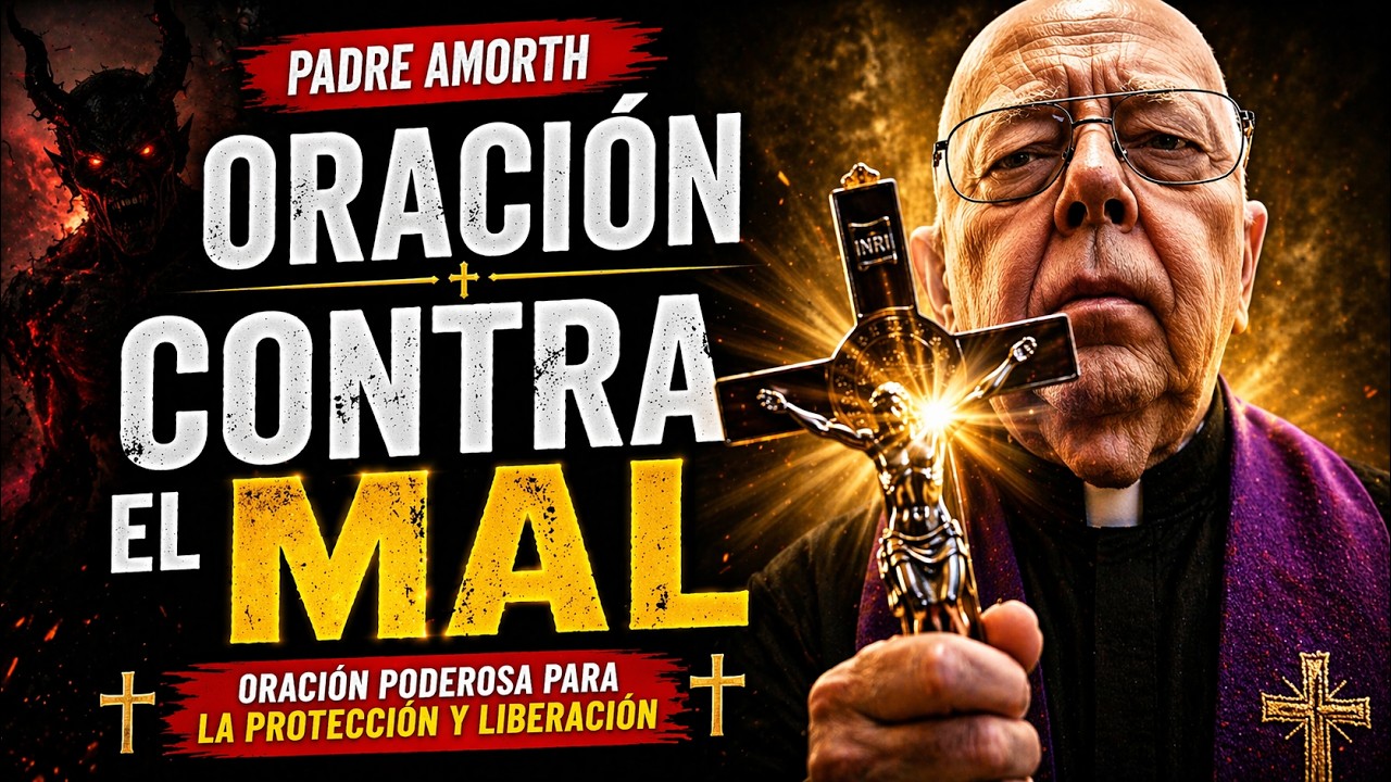ORACIÓN DEL PADRE AMORTH CONTRA EL MAL - YouTube