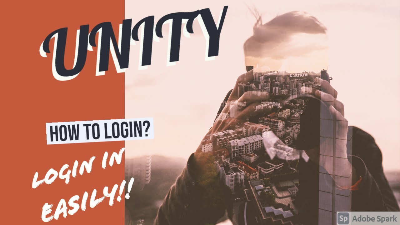 How to login in unity platform? - YouTube