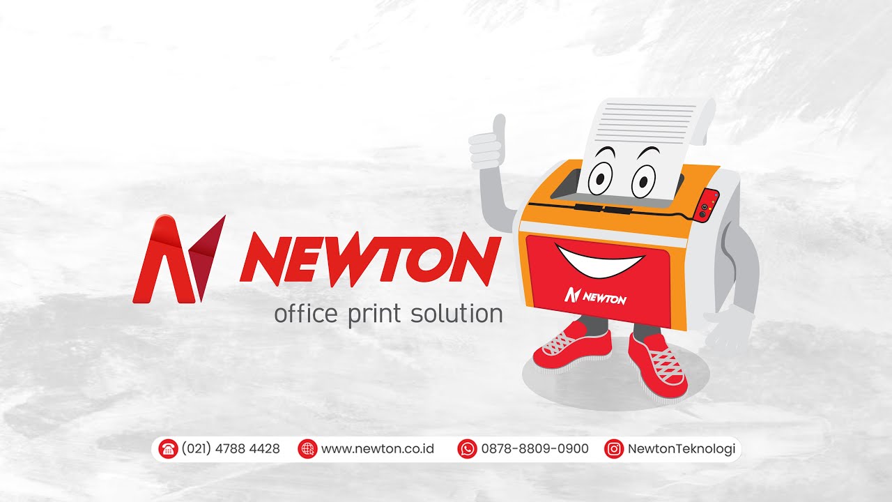 Newton Office Print Solution - Sewa Printer Berkualitas - YouTube