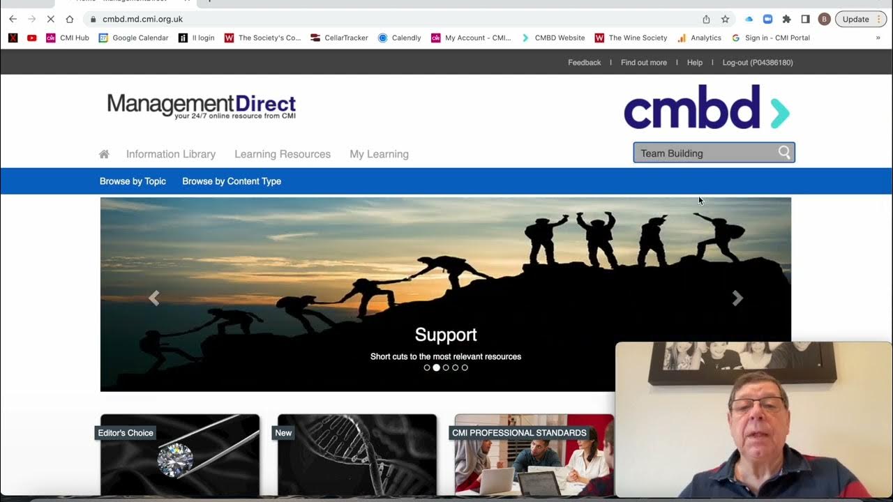 How to use the CMI ManagementDirect resources - YouTube