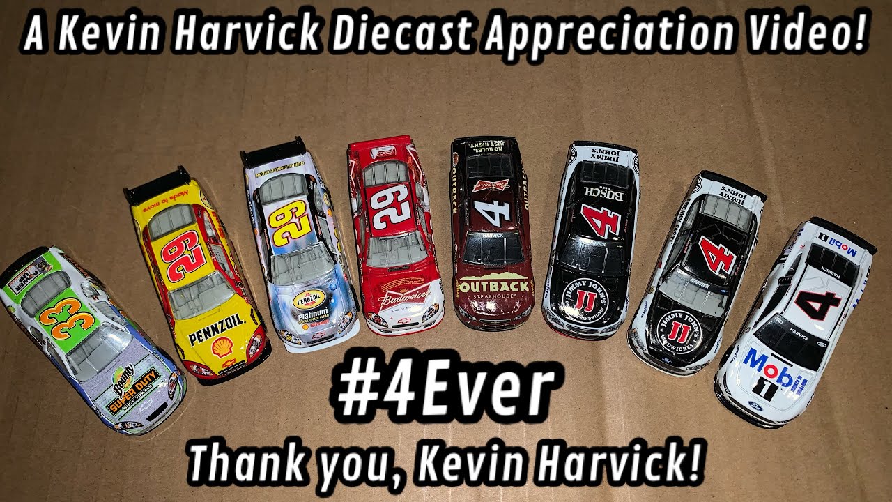 4EVER HAPPY! (A Kevin Harvick Diecast Appreciation Video!) - YouTube
