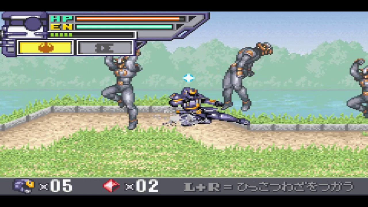 Genseishin Justirisers (GBA) - Nivel 1-2 y 3 (Modo difícil) - YouTube