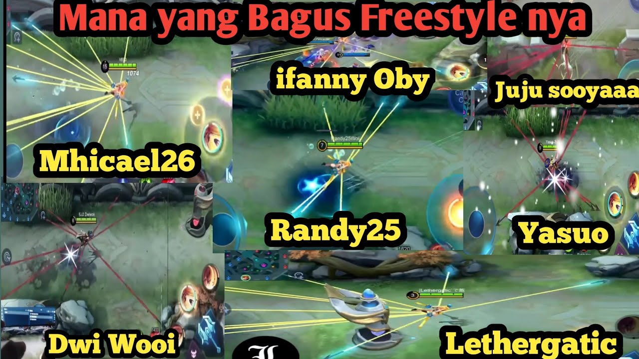 Freestyle Fanny Intro YouTube Pro Player Fanny!!! Mana Yang Bagus ...