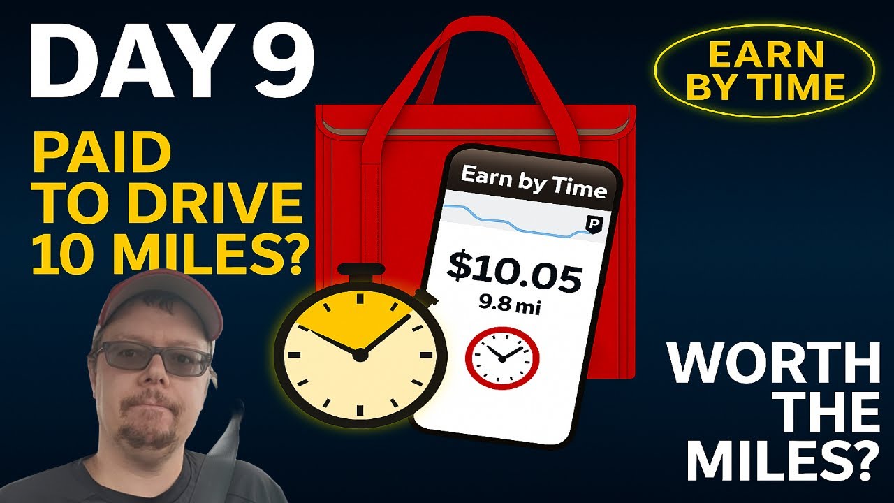 Day 9 of Accepting 100 Straight DoorDash Offers on Earn By Time as a ...