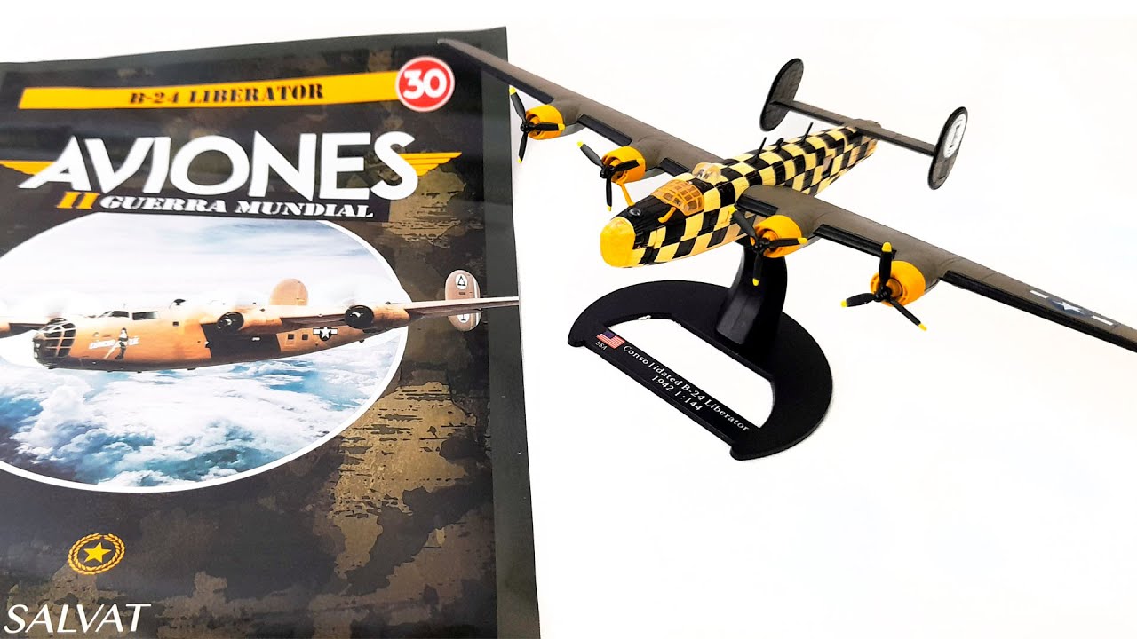 B-24 Liberator - 30 Aviones de combate WW2 SALVAT MÉXICO. - YouTube