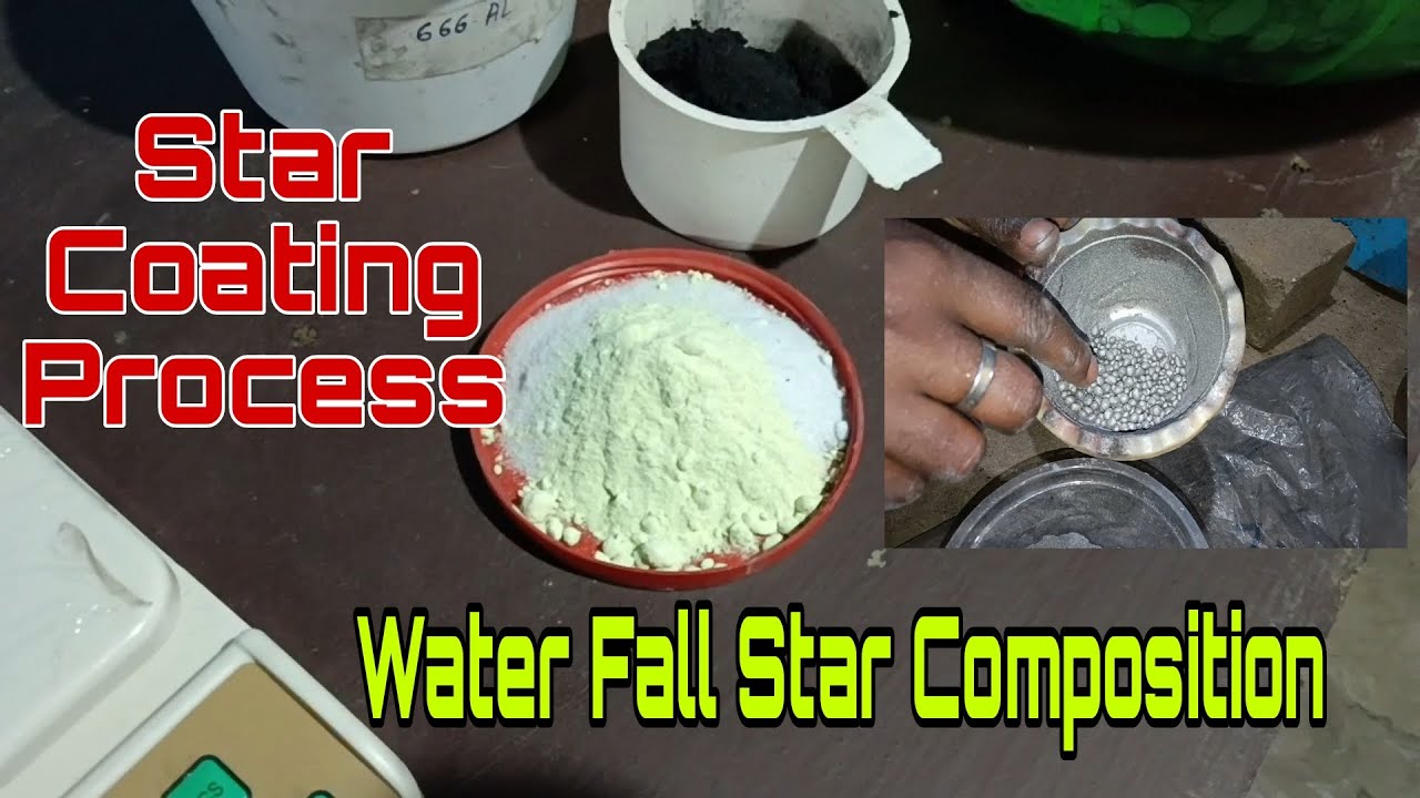 Water Fall Star🎇 Sky Shot Star Kaise Banaye | Composition #fireworks # ...