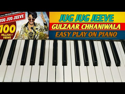 HOW TO PLAY - JUG JUG JEEVE / PIANO TUTORIAL/ HARYANVI SONG/ STEP BY ...