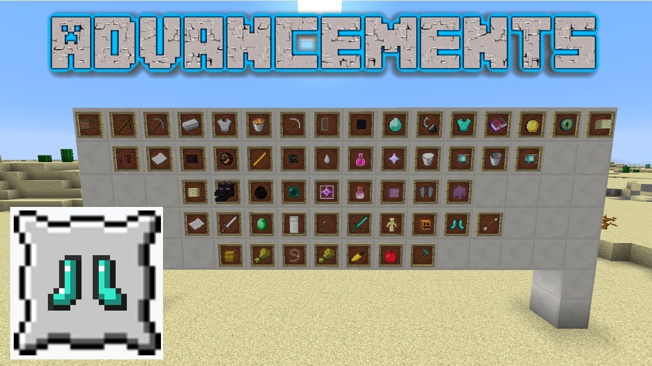OUTDATED Minecraft 1.14 Updated Advancements - Adventuring Time ...