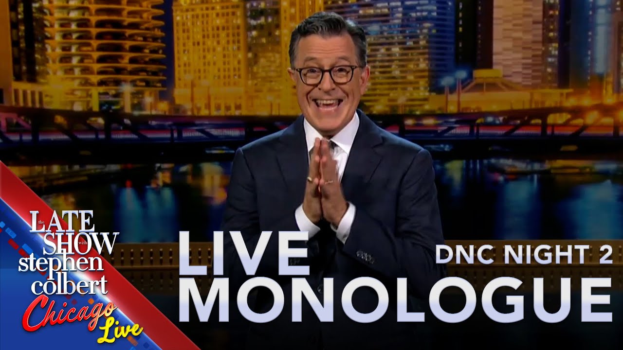 Here's what late night hosts had to say after DNC Day 2 in Chicago