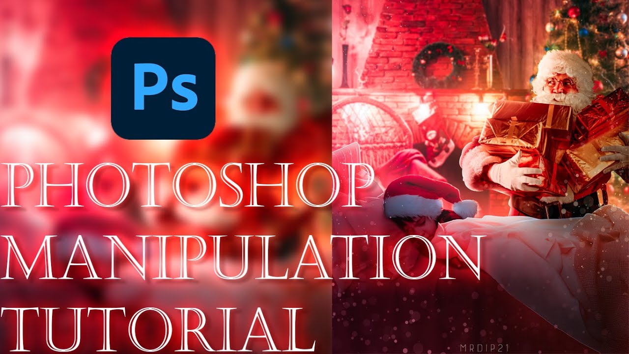 Christmas Special || Photoshop Manipulation Tutorial - YouTube