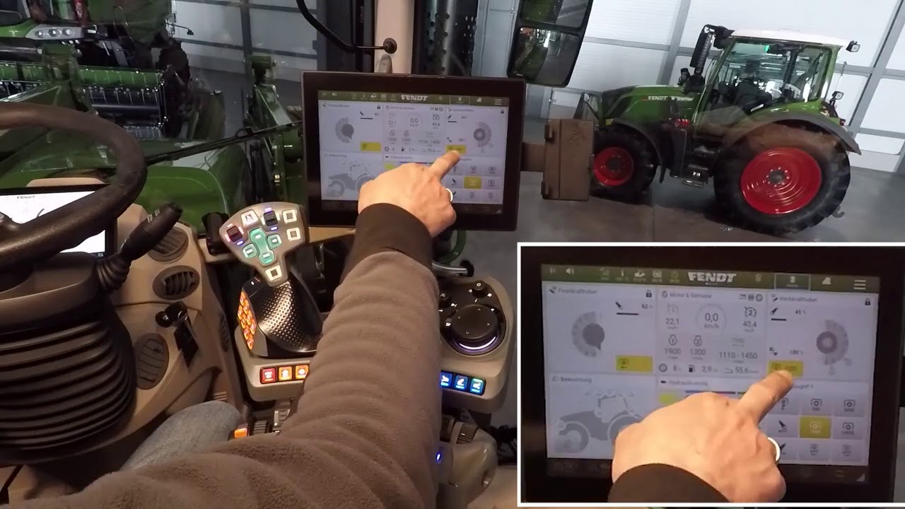 How-to | FendtONE onboard | Part 17 | Front and rear PTO | Fendt - YouTube