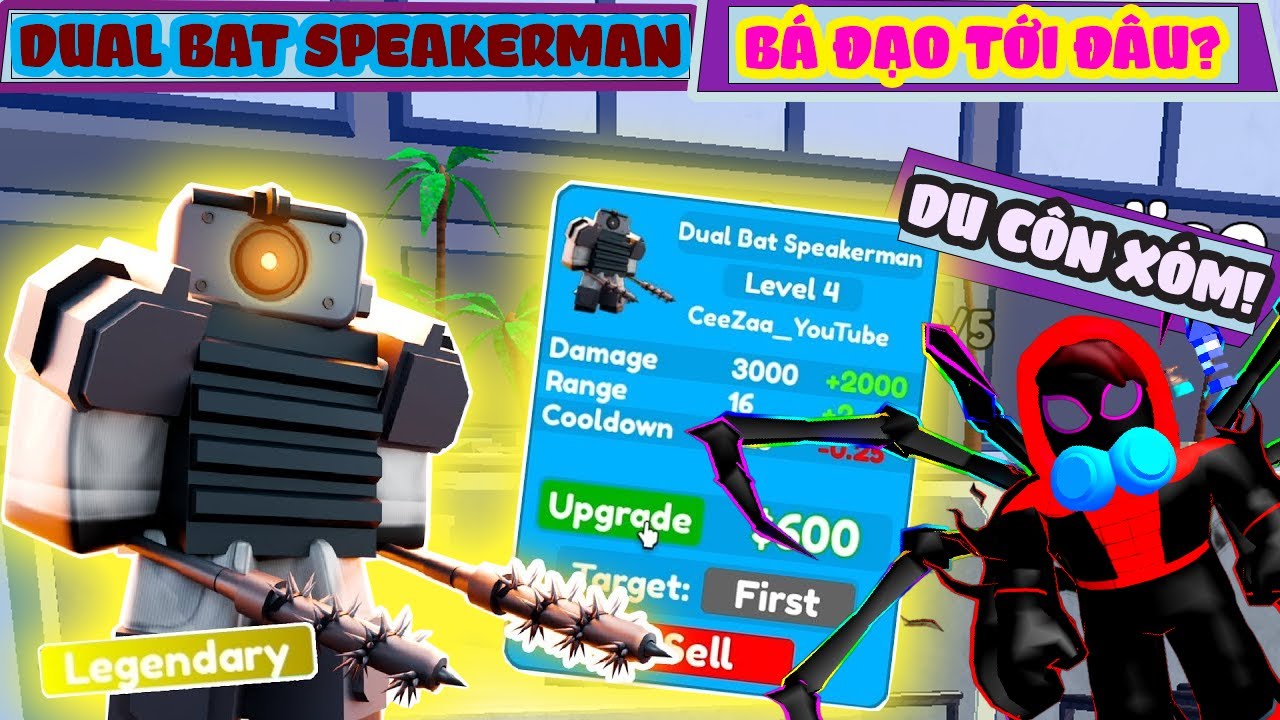 DUAL BAT SPEAKERMAN - HAI CHÀY VÔ ĐỐI/LỚN LỐI VÔ CÙNG | TOILET TOWER ...