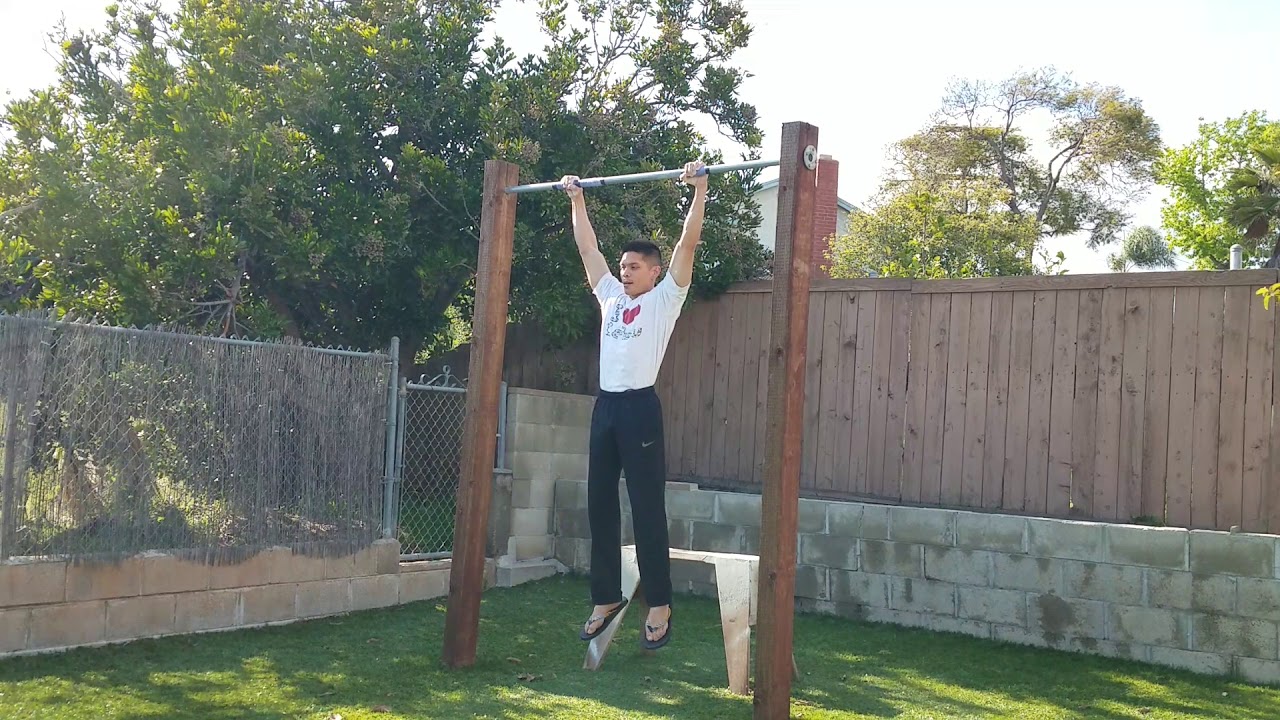 47 full range of motion pull ups! - YouTube