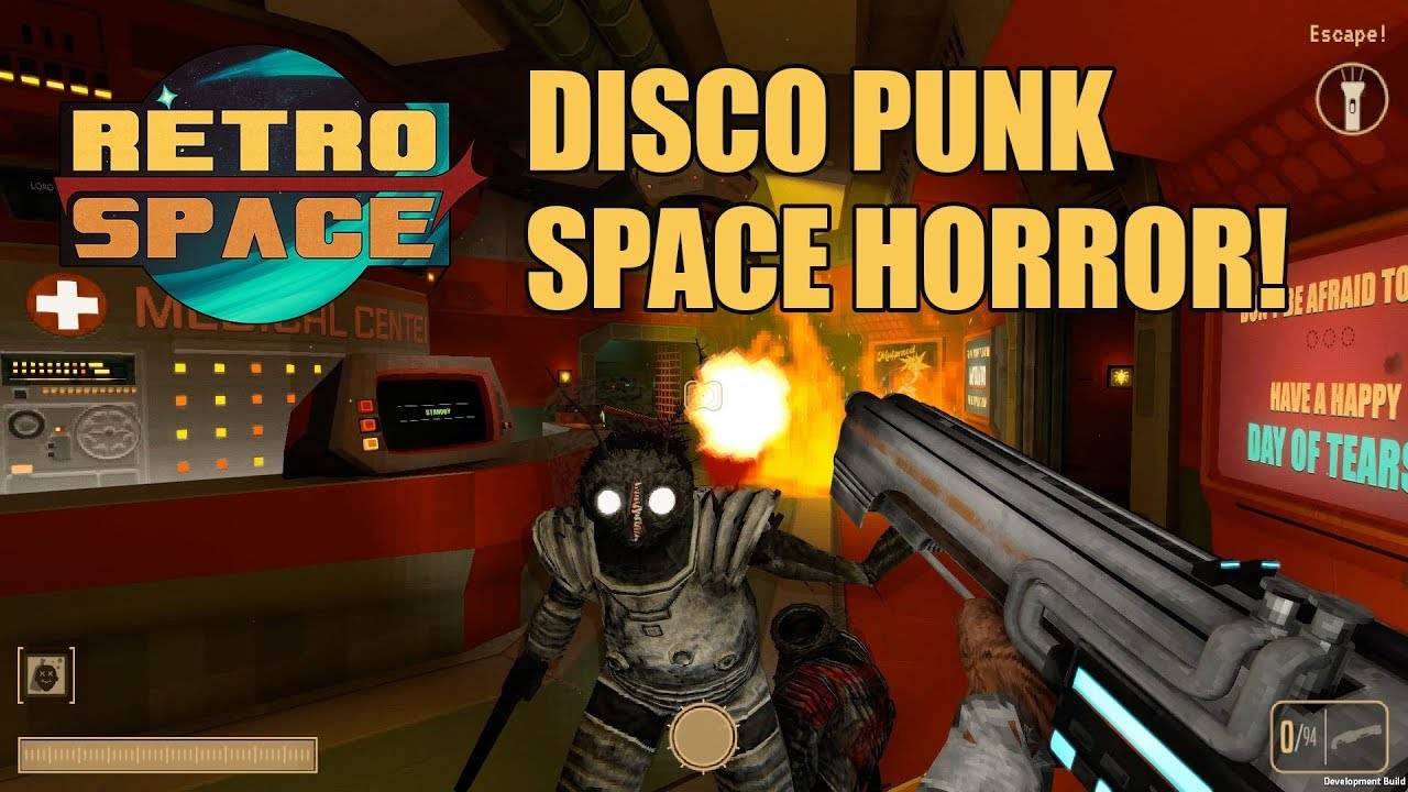 RetroSpace - Disco-Punk Space-Horror / Realms Deep Trailer - YouTube