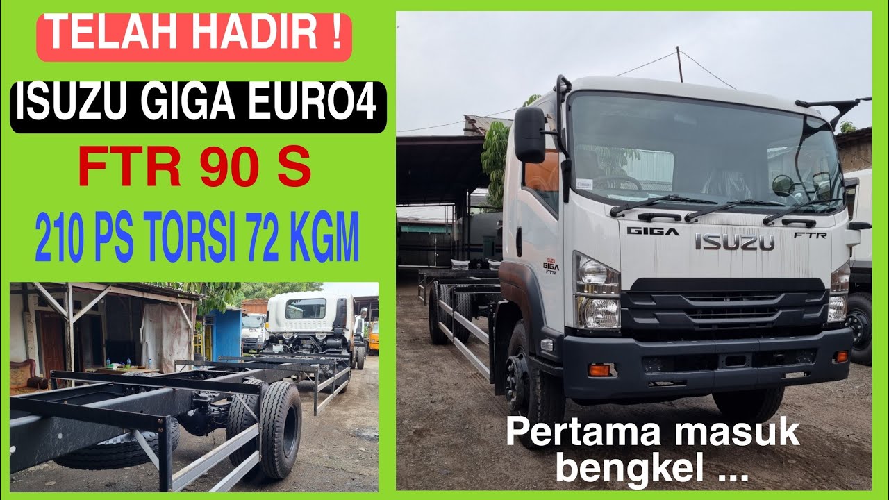 Telah hadir line up isuzu giga terbaru yaitu FTR 90S Euro 4 speknya ...