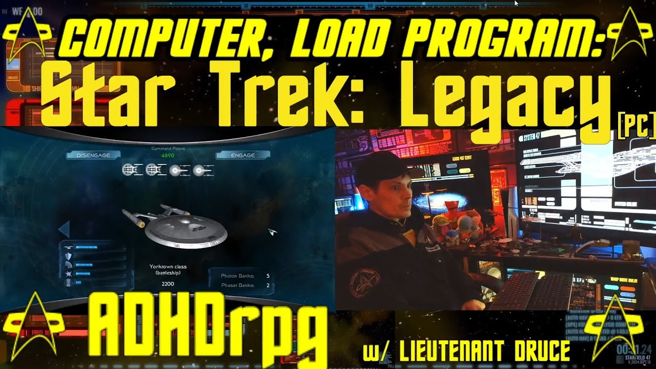 Star Trek: Legacy=/\=End of NX-01 ERA & TOS ERA Campaign Start +LCARS ...