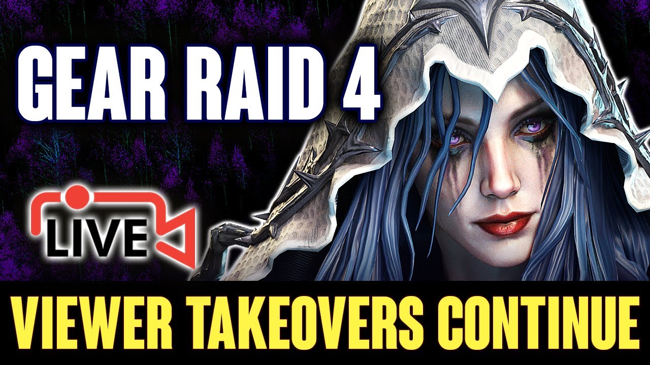 3 Viewer Takeovers - GEAR RAID 4 RETURNS! - Viewer Takeovers ⁂ Watcher ...