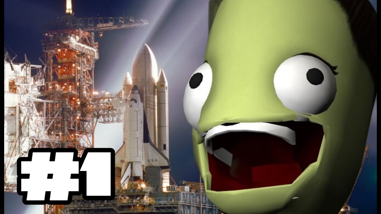 KSP shuttle mission #1 - YouTube