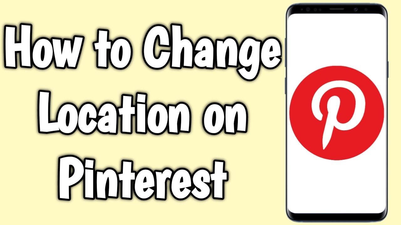 How to Change Location on Pinterest - YouTube