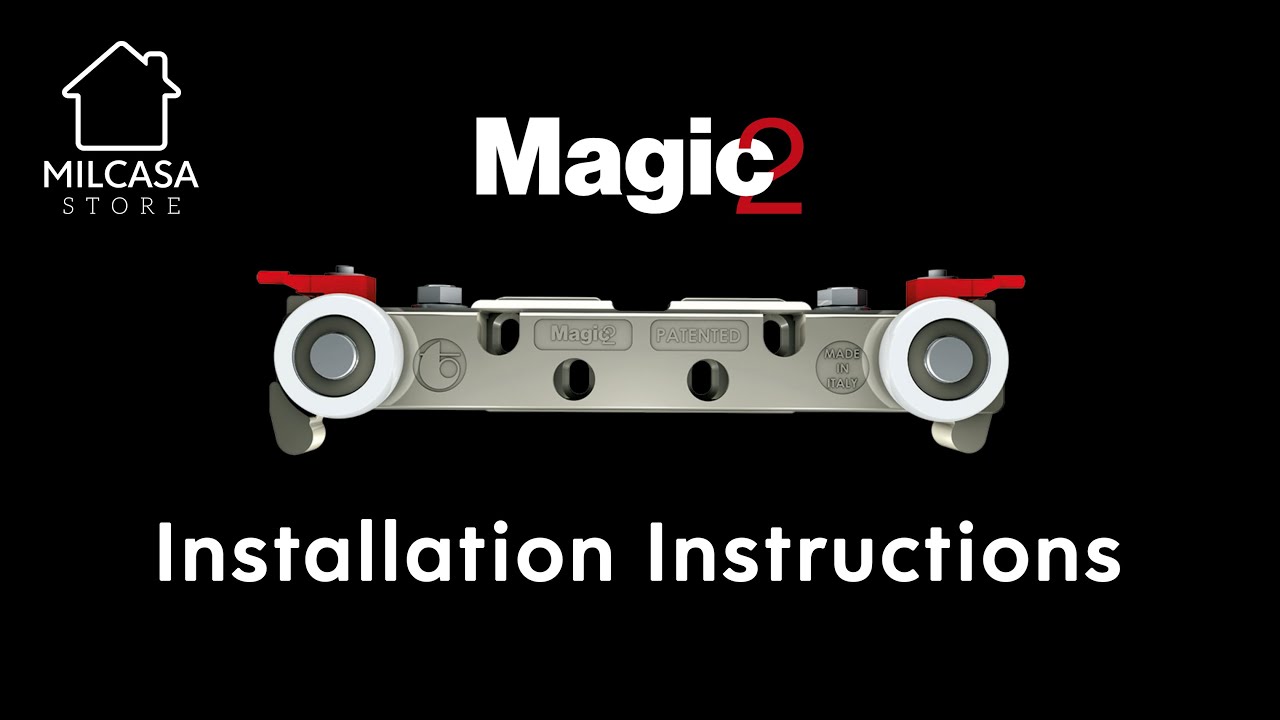 Milcasa Store - Magic 2 Sliding Door System Installation Instructions ...