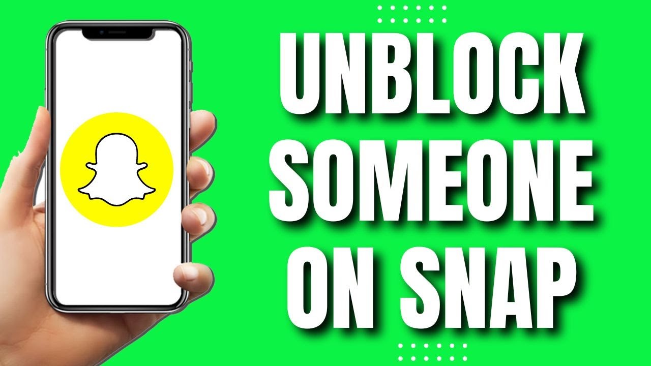 How to Unblock Someone on Snapchat (Easy Tutorial) - YouTube