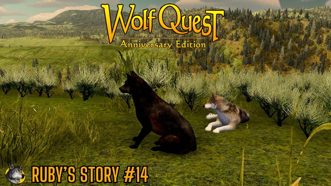 Ruby's Story #14 - Horse Mountain Pack - WolfQuest Saga - YouTube