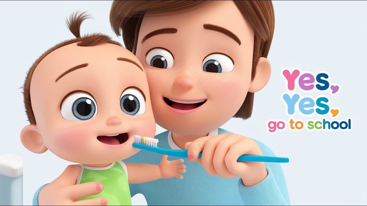 Yes Yes Go to School! 🎒 Fun 3D Animation Song for Kids - YouTube
