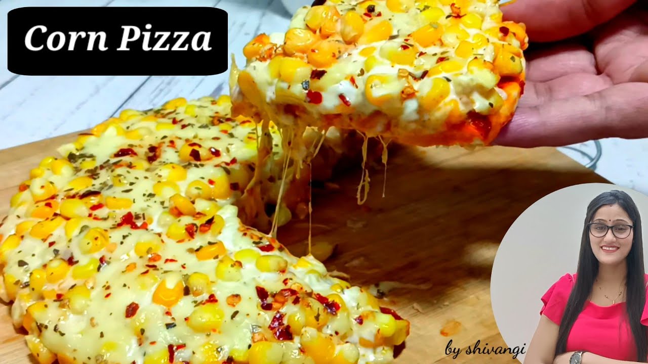 CORN PIZZA | corn loaded pizza | pizza | recipe |@no more hungry - YouTube
