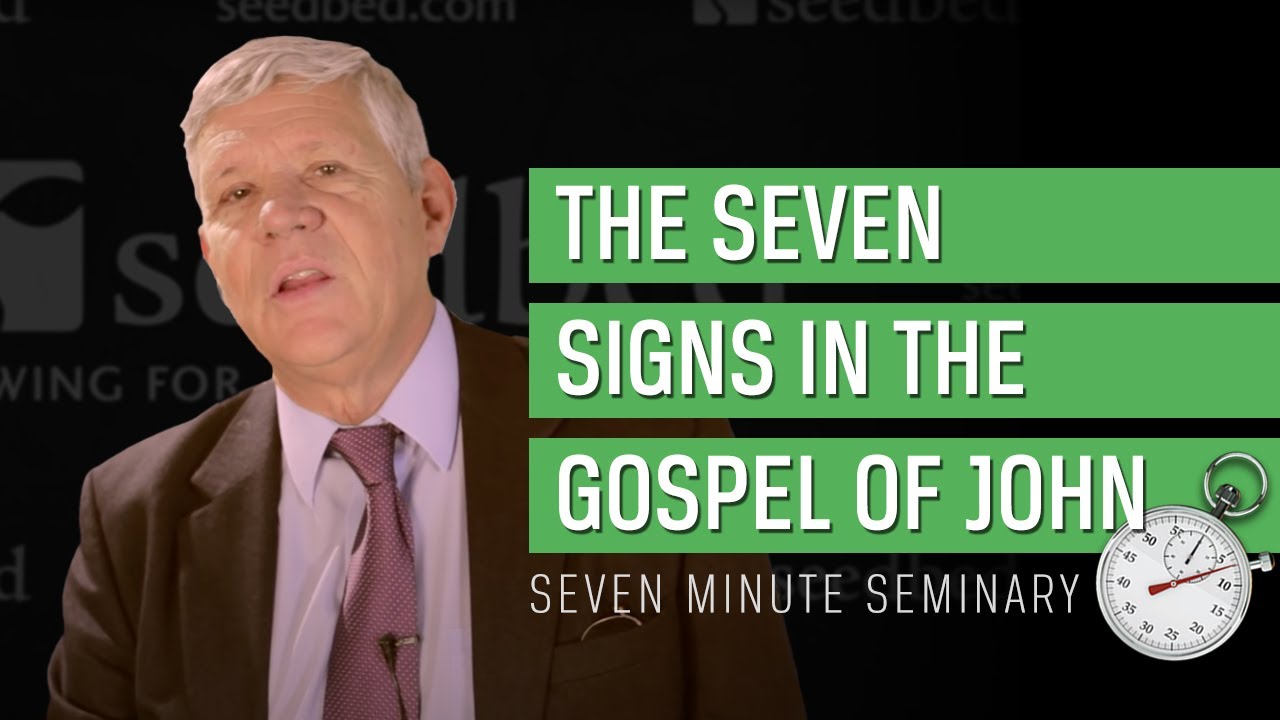 The Seven Signs in the Gospel of John (Ben Witherington) - YouTube