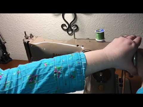 Learning How To Sew On A Treadle Sewing Machine #2 - YouTube