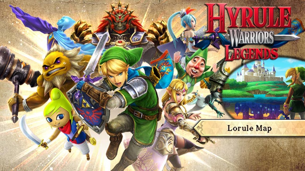 [Lorule Map] #28 - F-1 / E-1 || Hyrule Warriors Legends (100%) - YouTube