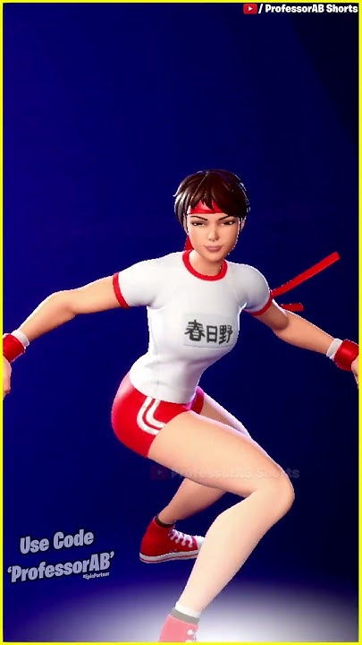 Fortnite Show Em Off emote With Sakura Gym Hot Pants Skin Thicc 🍑😍🥵😱 - YouTube