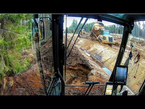 Digging Sand In The Forest - YouTube