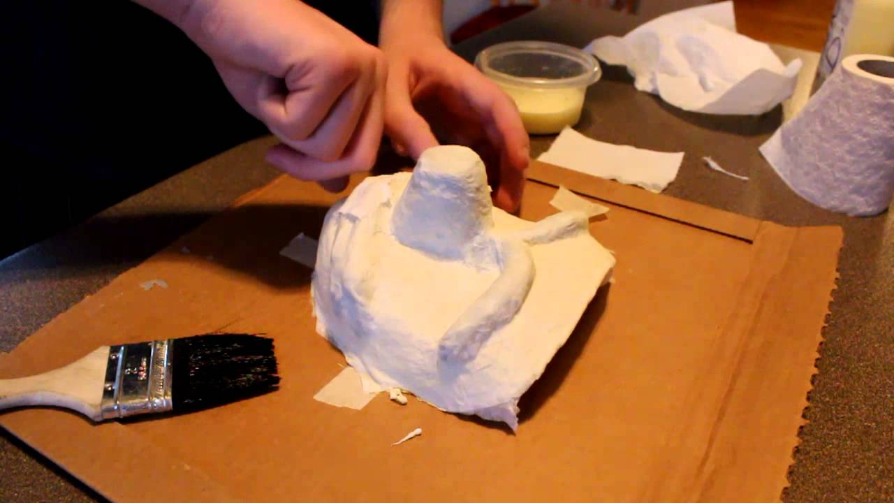 Duke making a Payday mask. - YouTube