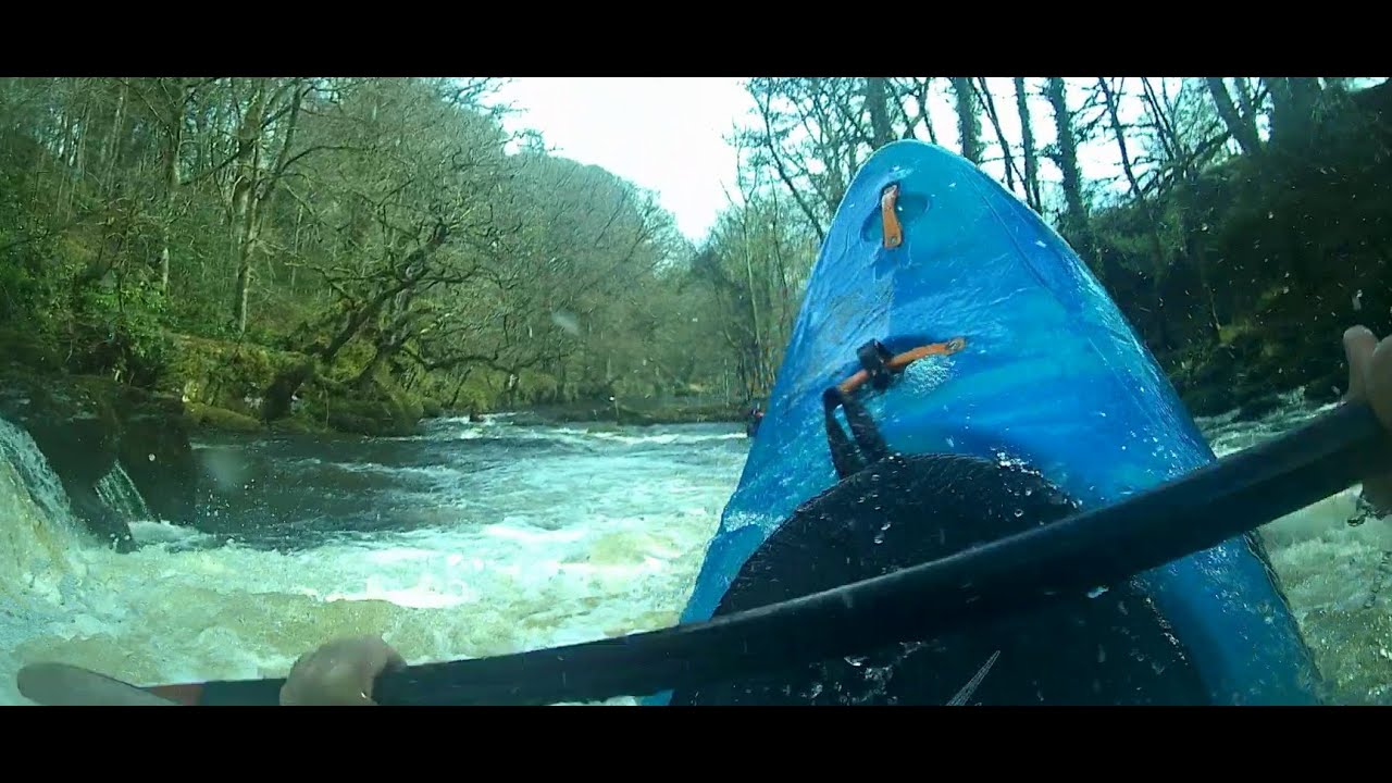 Lower Tryweryn to Bala Mill Falls with SWWK - YouTube