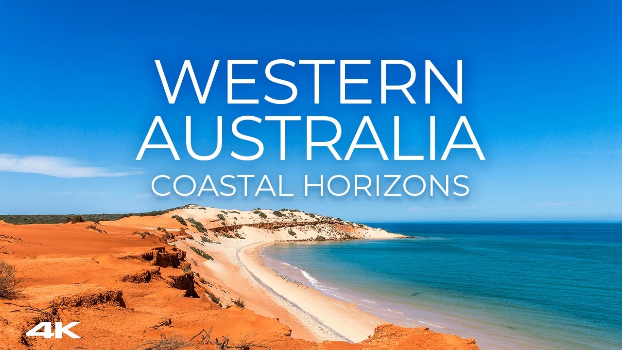 🇦🇺Western Australia Coast in 4K🌅 | Majestic Aerial Journey ☀️ | Coastal ...