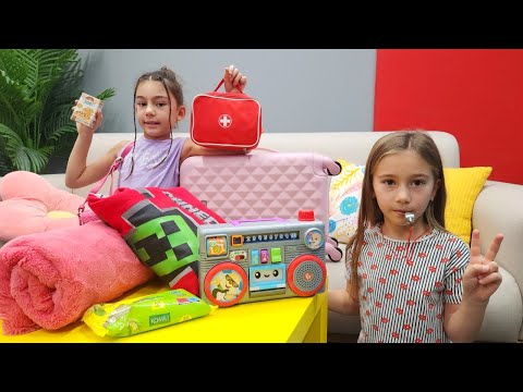 Çocuklar için eğitici video. Acil durum çantası hazırlıyoruz