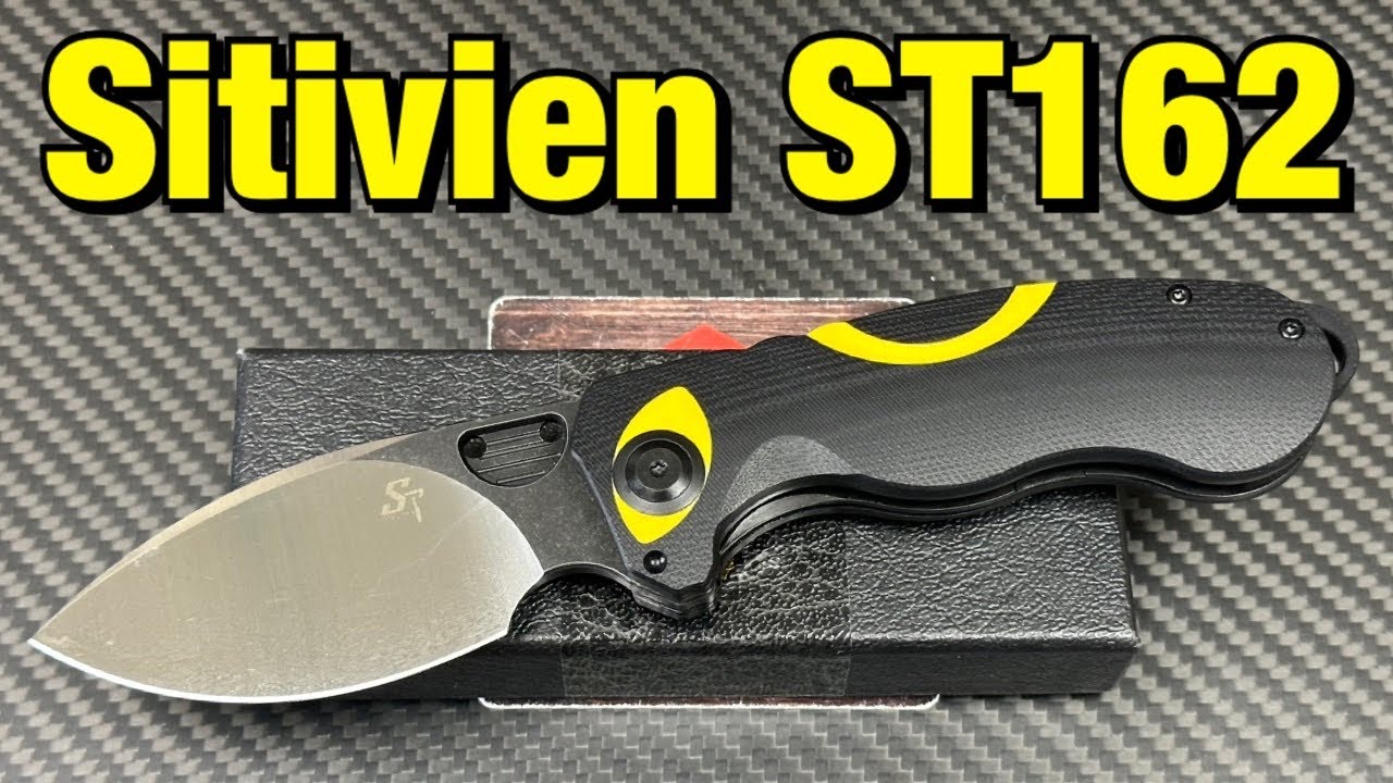 Sitivien ST162 folding knife ! - YouTube