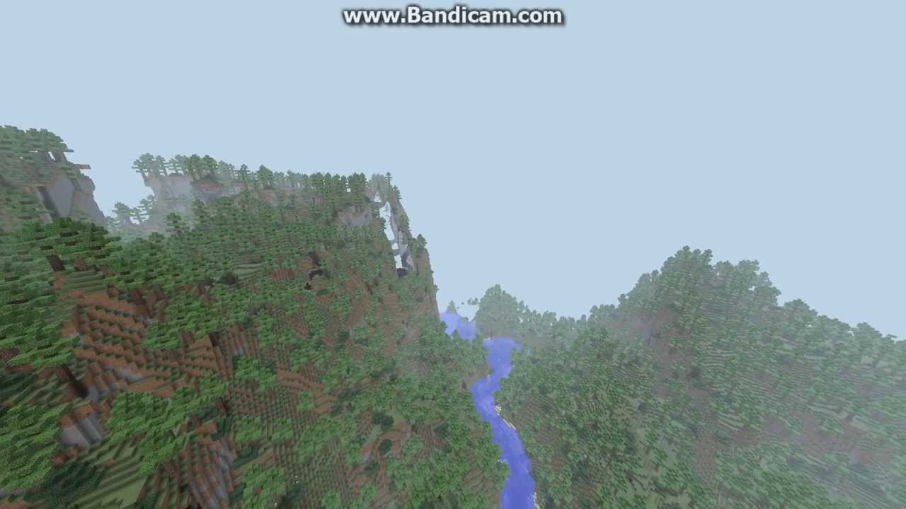Minecraft Custom Terrain: Wedge with Biomes O' Plenty and Optifine ...