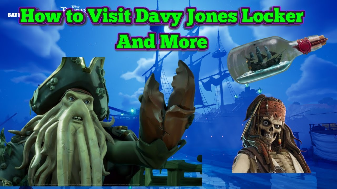 How to Complete "Visit Davy Jones's Locker" Quest and More QUICKLY ...