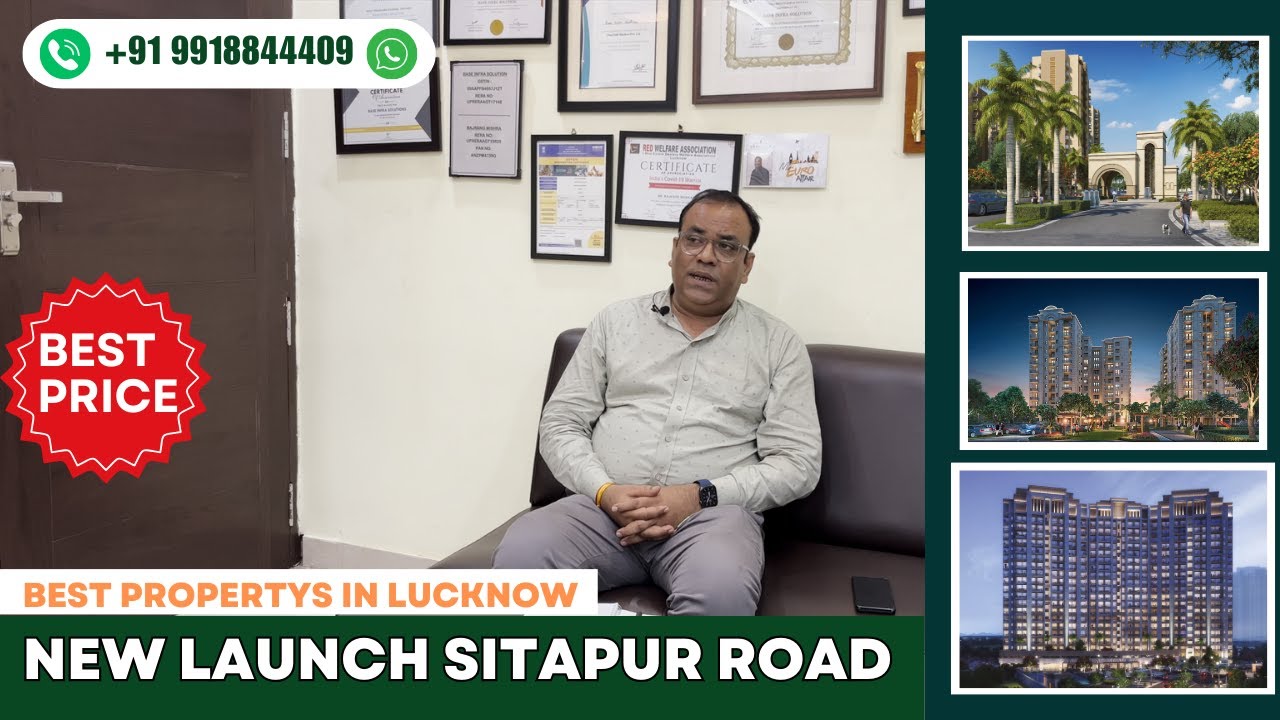 NEW LAUNCHING PROPERTIES IN SITAPUR ROAD | Call 9918844409 |Rera No ...